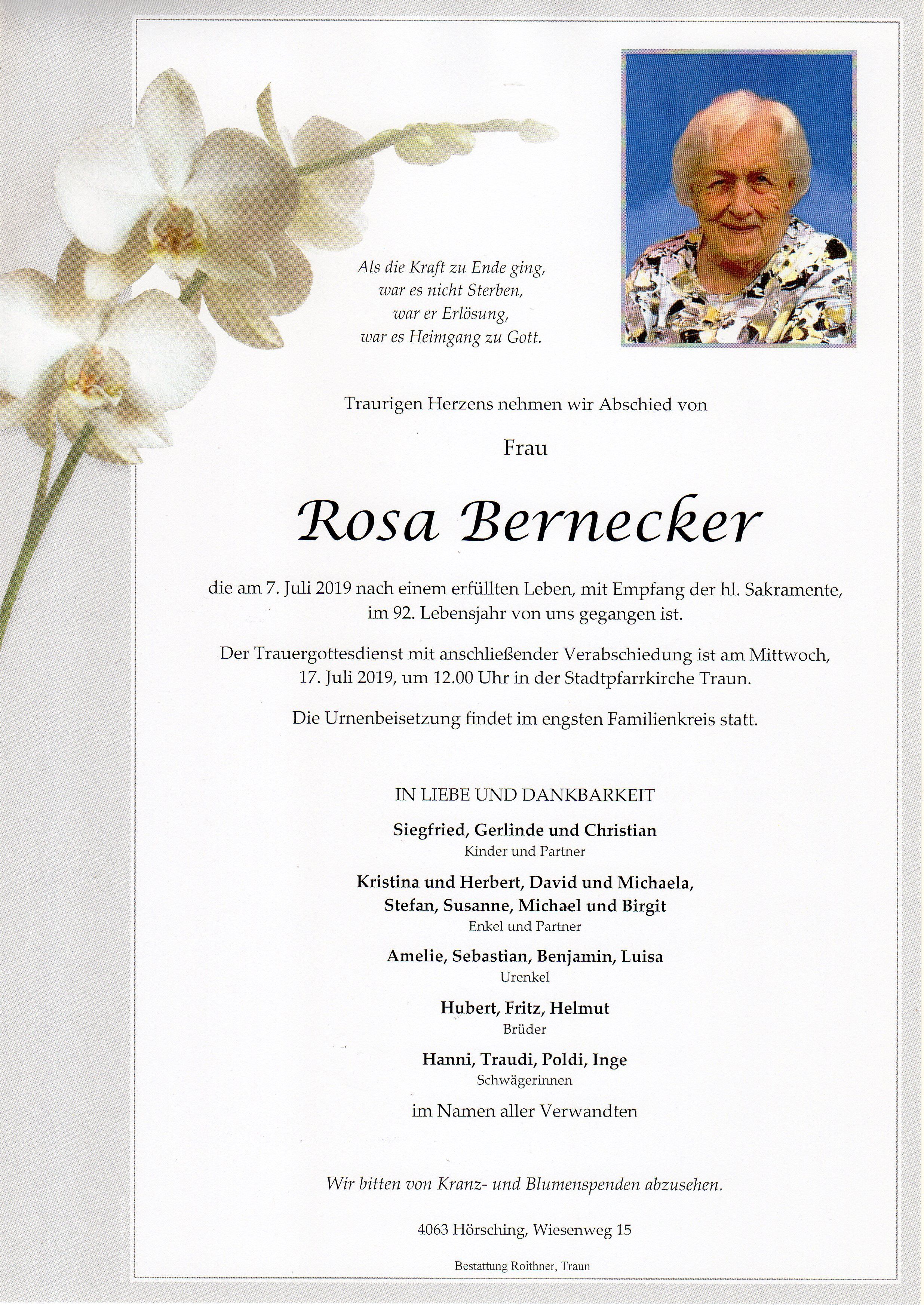 Todesfälle | ROITHNER BESTATTUNG in 4050 Traun