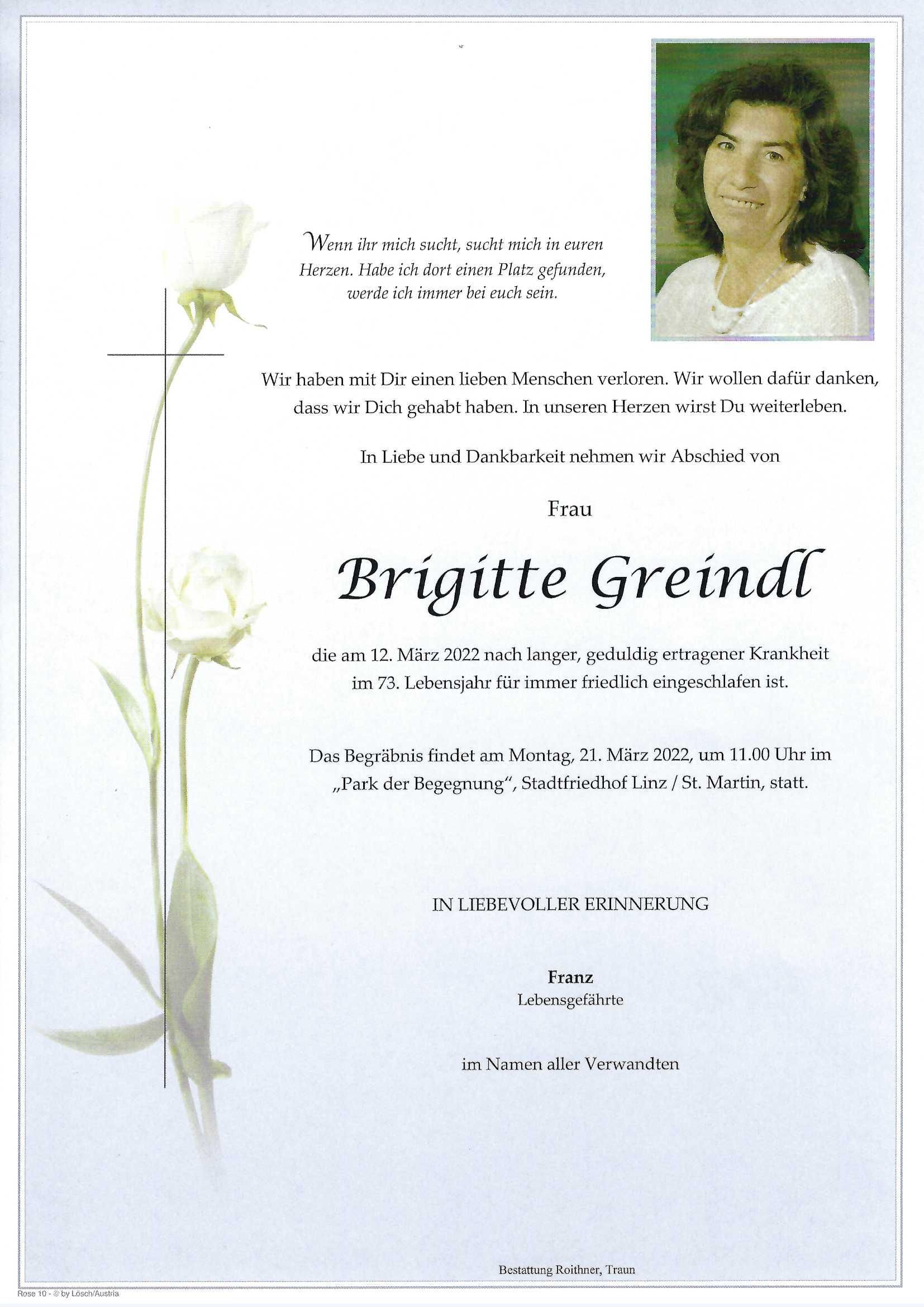 Todesfälle | ROITHNER BESTATTUNG in 4050 Traun