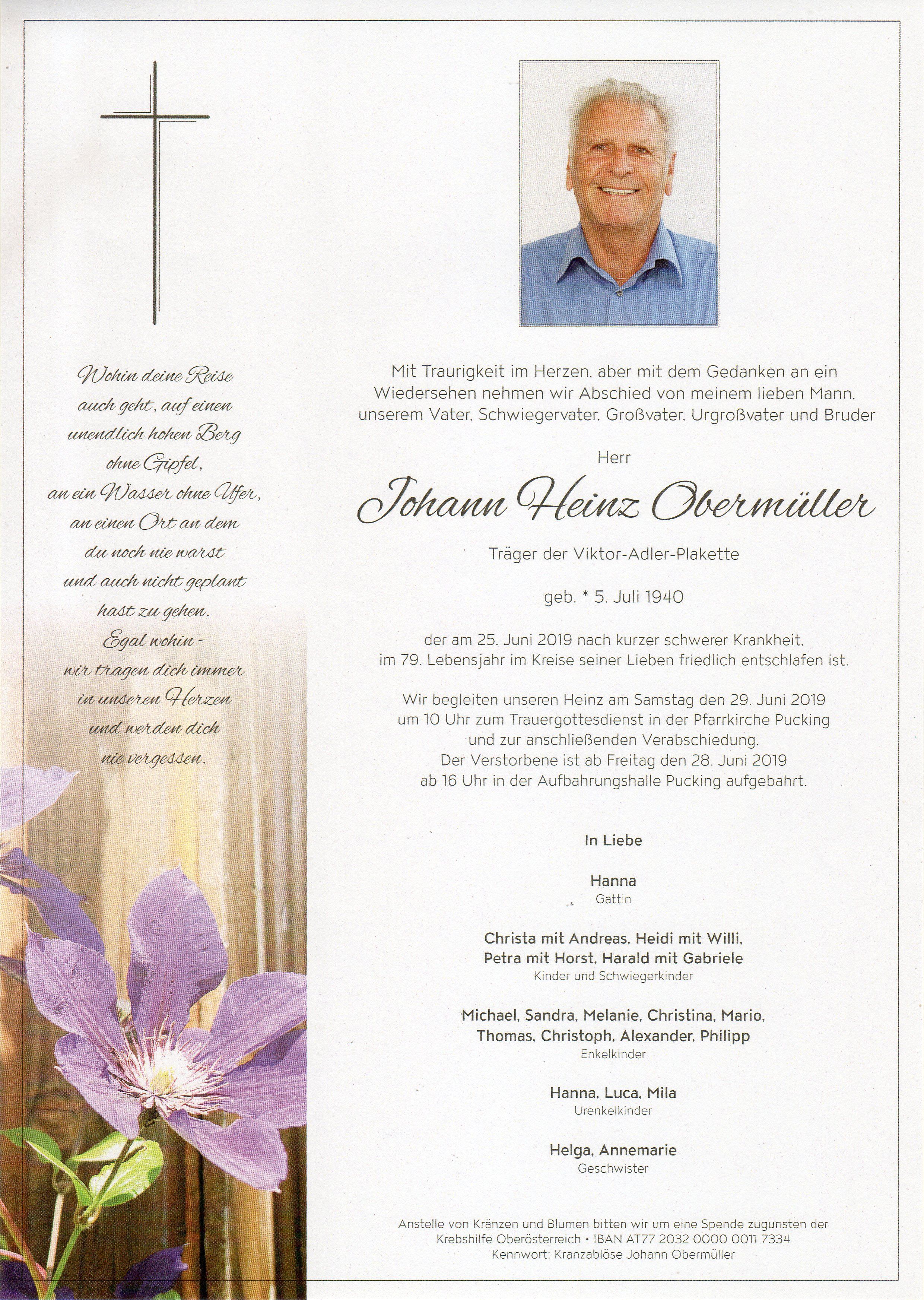 Todesfälle | ROITHNER BESTATTUNG in 4050 Traun